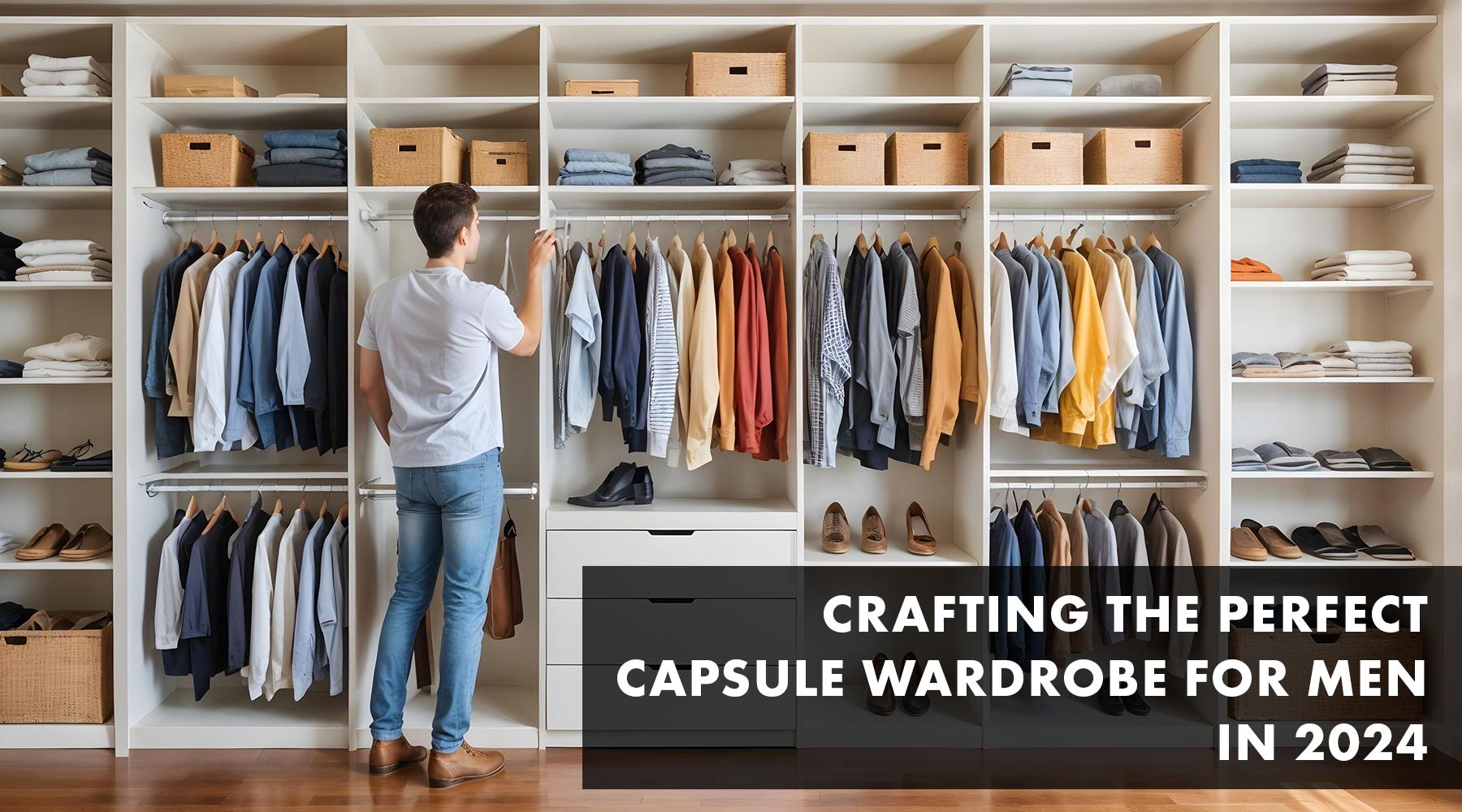 Build Your Capsule Wardrobe for Men in 2024: Embrace Style ...