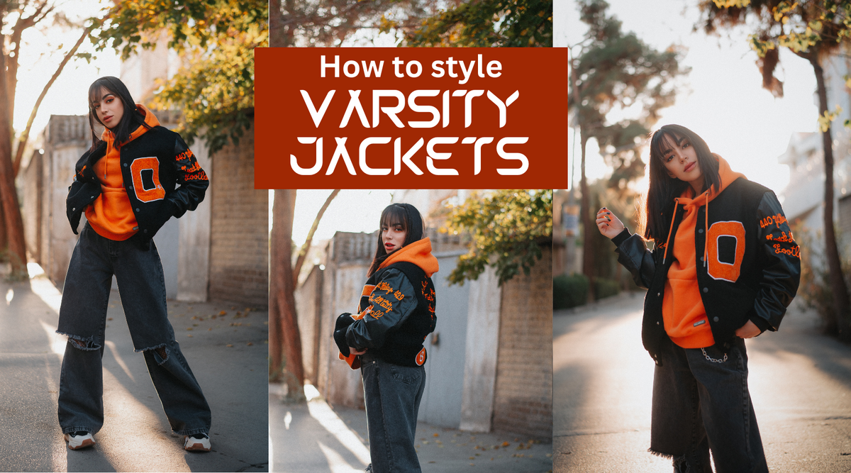 How to style a letterman jacket: Different ways