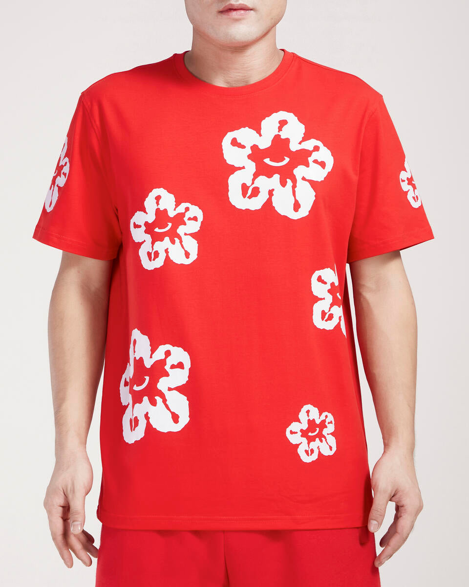 Roku Studio Tear Drip T-Shirt - Red Tee | Drip Nation Illinois
