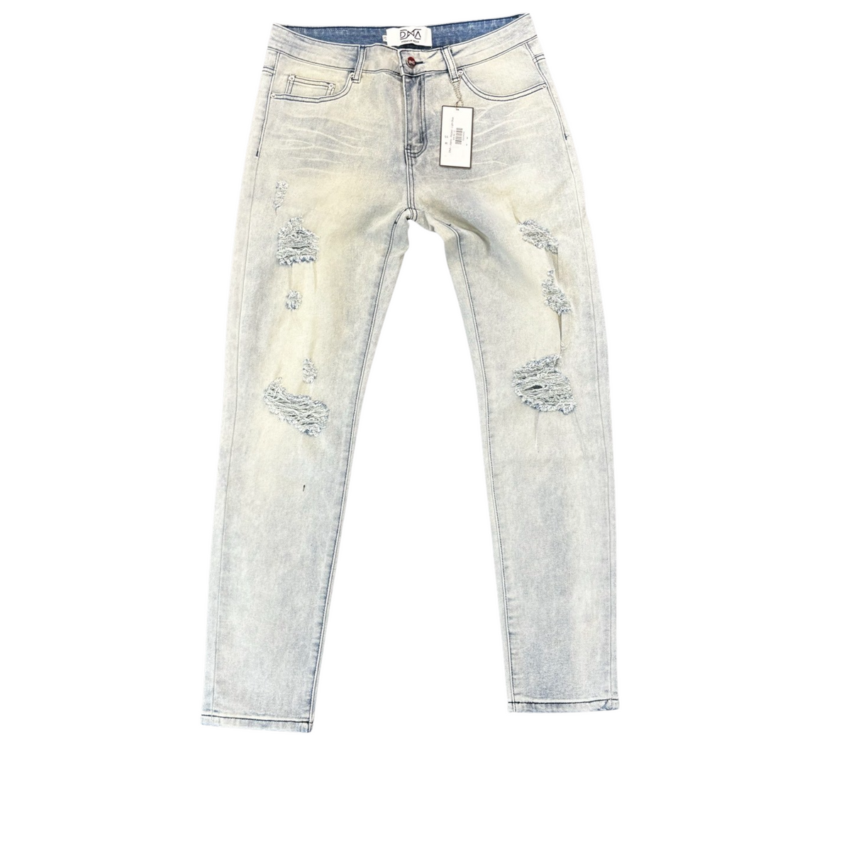 DNA - Jeans - Ripped - Light Blue – DripNationIL