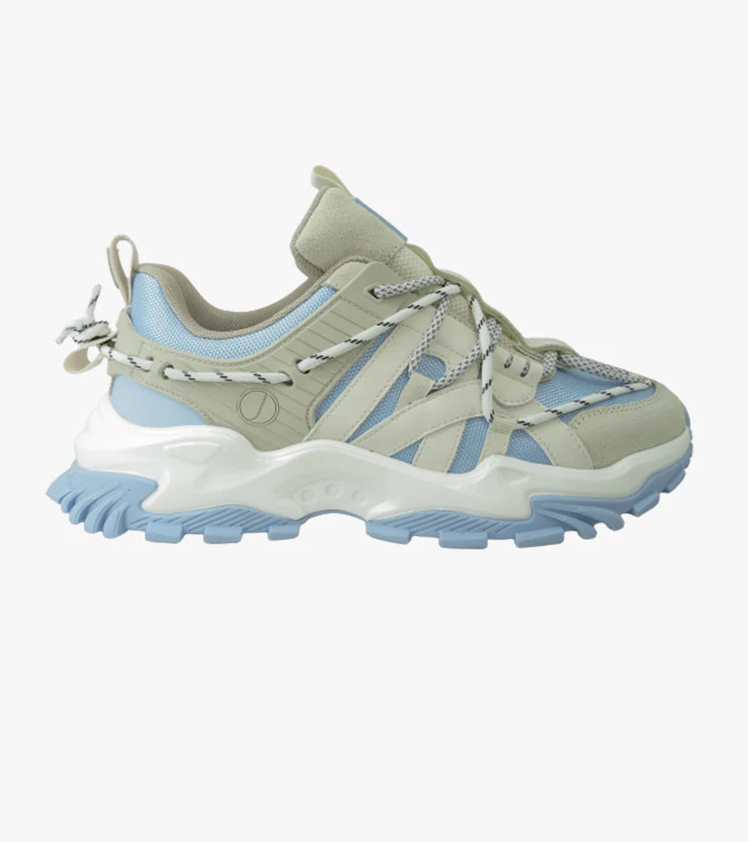 Order Javi Shoes Edge Light Blue/Beige - DripNationIL