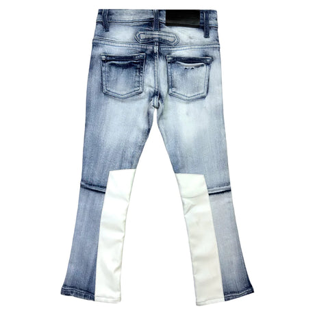 Kids Stacked Jeans – DripNationIL