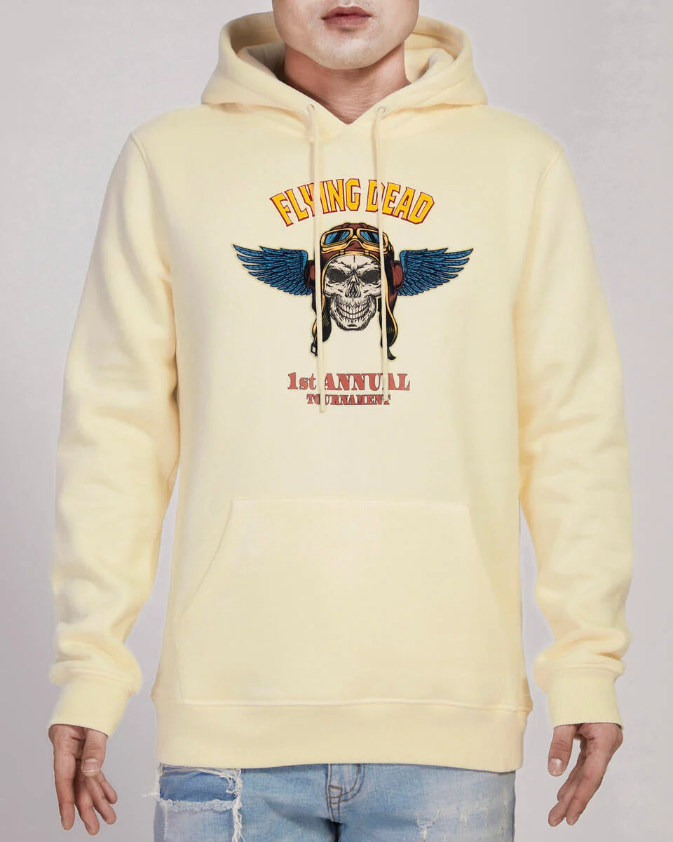 Roku Studio - Hoodie - Flying Dead - Cream