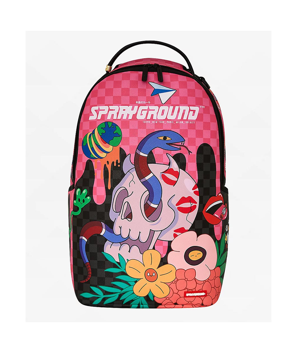 Buy Sprayground WTF Skull Drip DLXSV Backpack | Drip Nation IL
